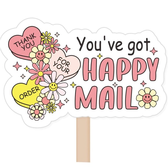 Office | Last Set 5 Youve Got Happy Mail Stickers | Poshmark